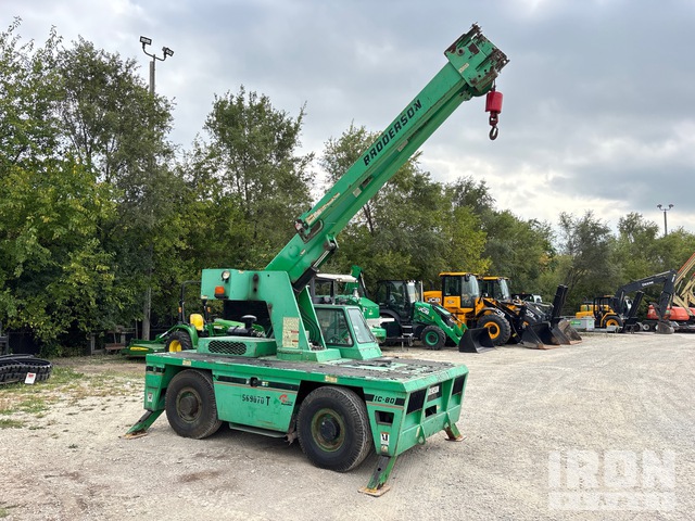 2013 Broderson IC-80-3J 18000 lb 4x2 Carry Deck Crane hos JOLIET ...