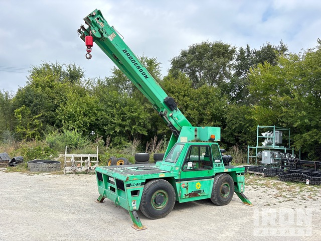 2013 Broderson IC-80-3J 18000 lb 4x2 Carry Deck Crane i JOLIET ...