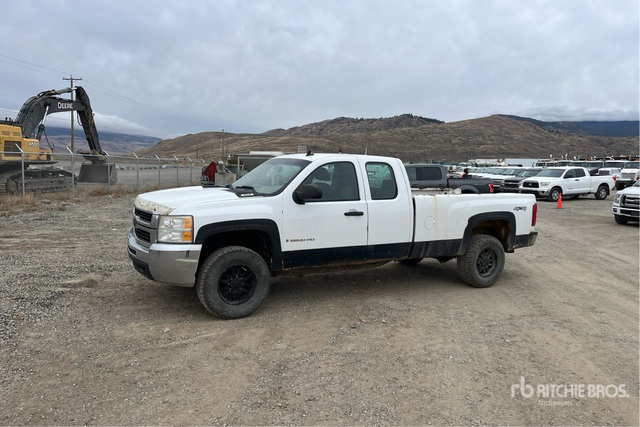 2008 Chevrolet Silverado 2500 HD 4x4 Extended Cab Ute | Ritchie Bros ...
