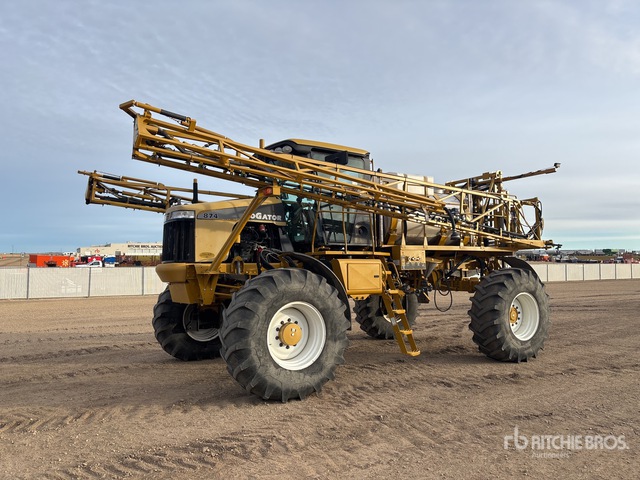 2007 Rogator 874 80 ft 4x4 High Clearance Self-Propelled Sprayer ...
