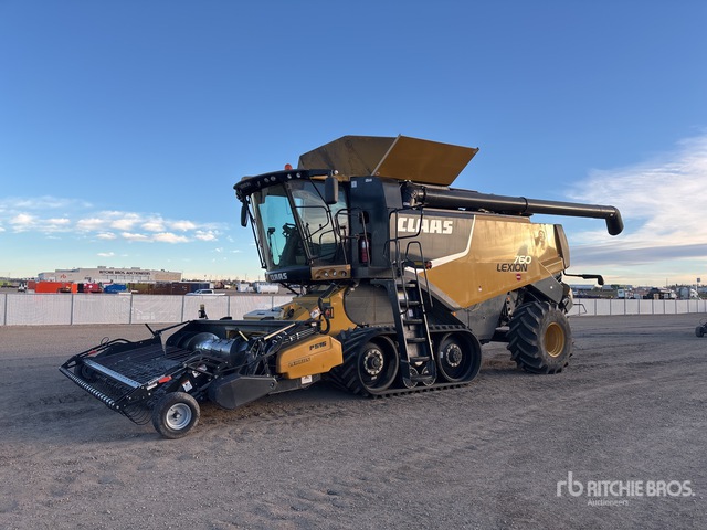 2011 Claas Lexion 760 Combine Harvester | Ritchie Bros. Auctioneers