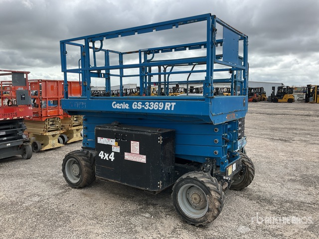2018 Genie GS-3369RT 4x4 Diesel Scissor Lift | Ritchie Bros. Auctioneers