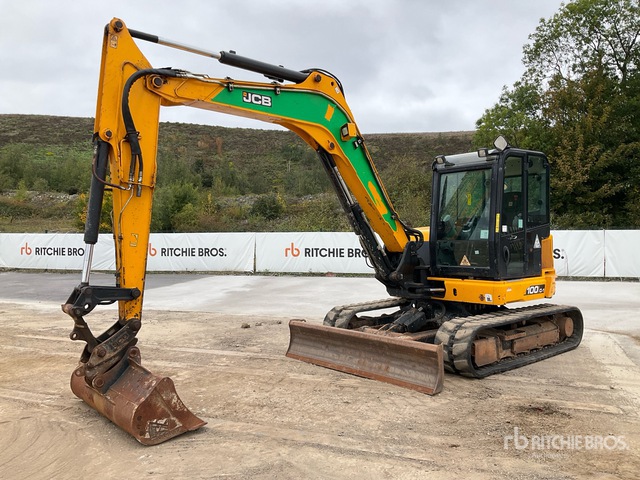 2018 JCB 100C-1 Tracked Excavator | Ritchie Bros. Auctioneers
