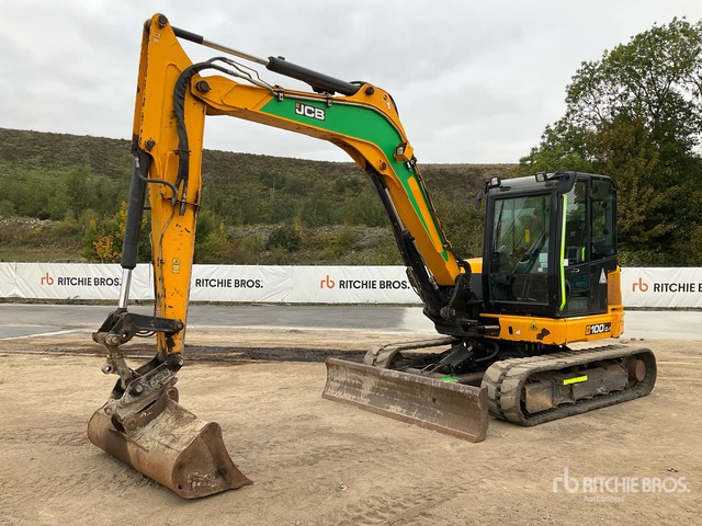 2018 JCB 100C-1 Tracked Excavator | Ritchie Bros. Auctioneers