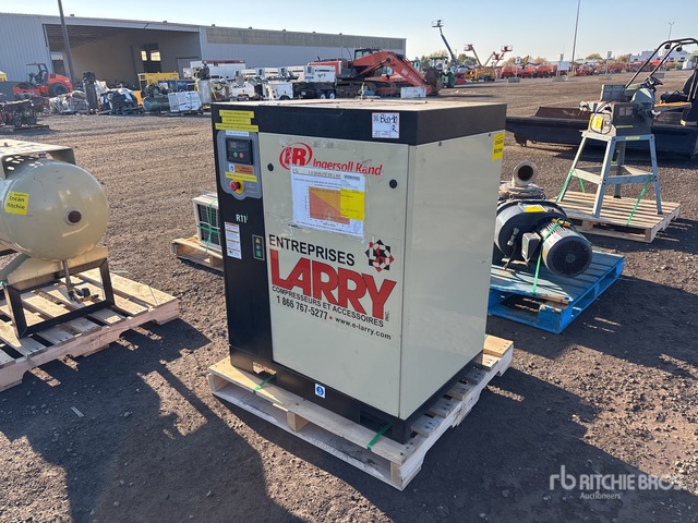 Ingersoll Rand R11i-A110 57.46 cfm Skid-Mounted Electric Air Compressor ...