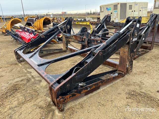 Brandt WL0200-PG120-72 72 in Q/C Pipe Wheel Loader Grapple - Fits John ...