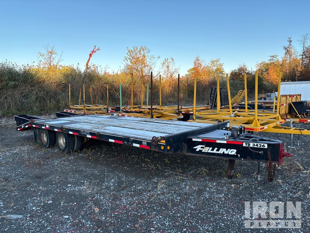 2014 Fellings Trailers 25 ft T/A Equipment Trailer in Columbia Station ...