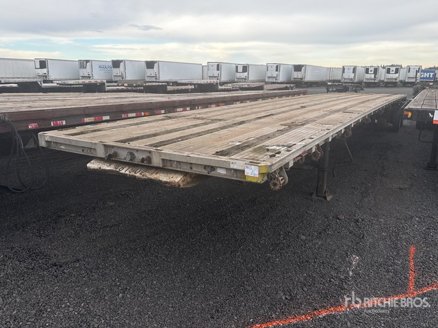 1995 Western Trailer 48 ft Tri/A Flatbed Trailer | Ritchie Bros ...