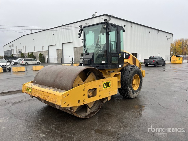 2009 Cat CS56 Smooth Drum Compactor | Ritchie Bros. Auctioneers