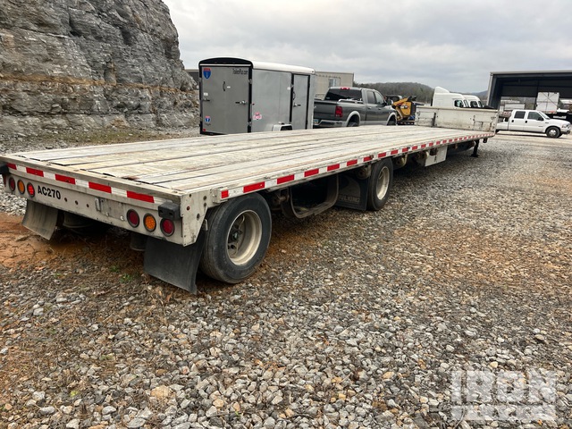 2019 Trail King TK80AGS-34 53 ft T/A Spread Axle Single Drop Step Deck ...