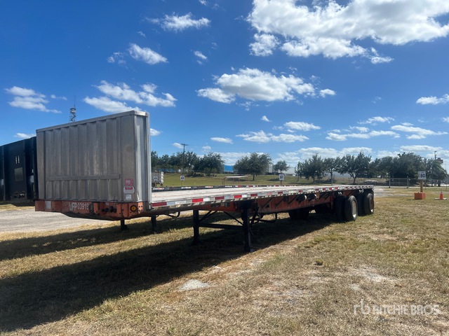 2007 Great Dane 48 ft T/A Spread Axle Flatbed Trailer | Ritchie Bros ...