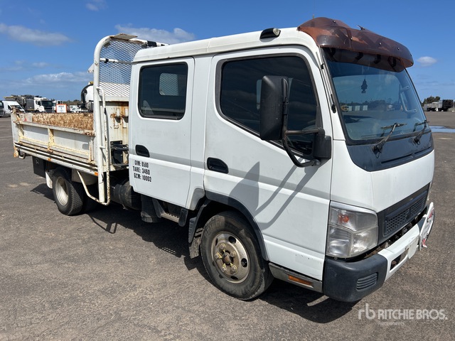 2006 Mitsubishi Fuso Canter 7/800 4x2 Crew Cab Tipper Truck | Ritchie ...