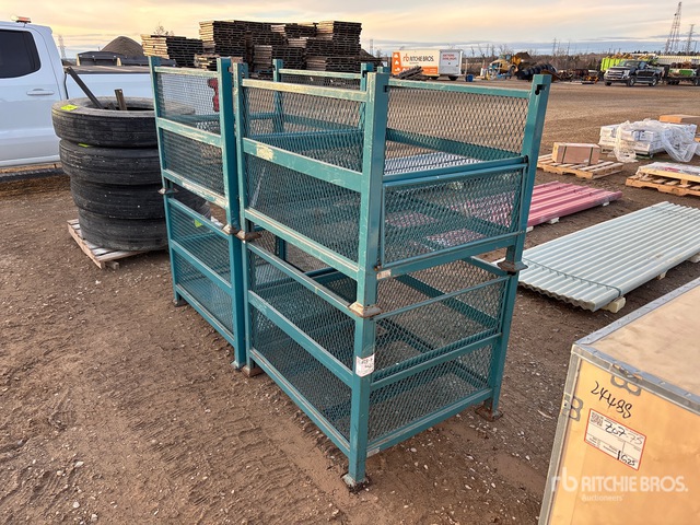Quantity of (4) Steel Cages | Ritchie Bros. Auctioneers