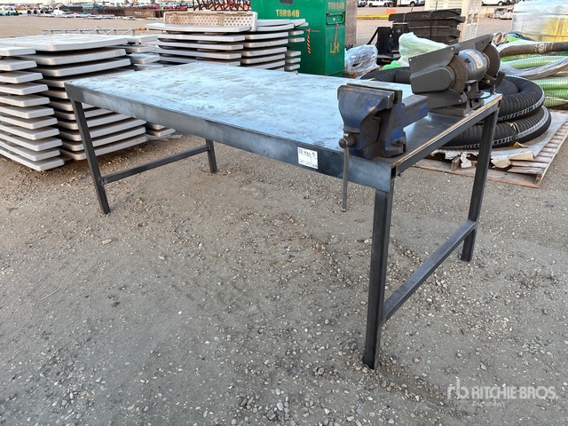 8 ft x 44 in Welding Workbench | Ritchie Bros. Auctioneers