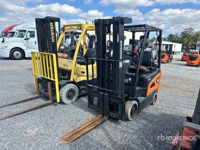 Doosan GC15S-9LP 2750 lb Cushion Tire Forklift | Ritchie Bros. Auctioneers