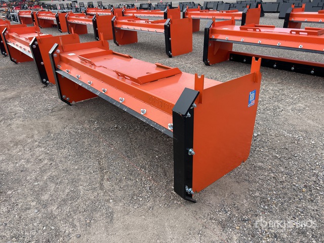 2025 Kit Containers QT-SP-8-23-PB 92 in Skid Steer Snow Pusher | Ritchie Bros. Auctioneers