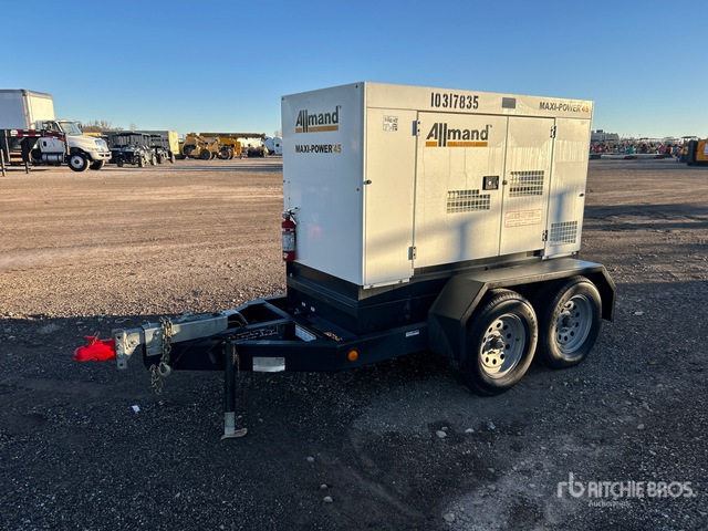 Allmand MP45-8E1 36 kW Mobile Generator Set | Ritchie Bros. Auctioneers