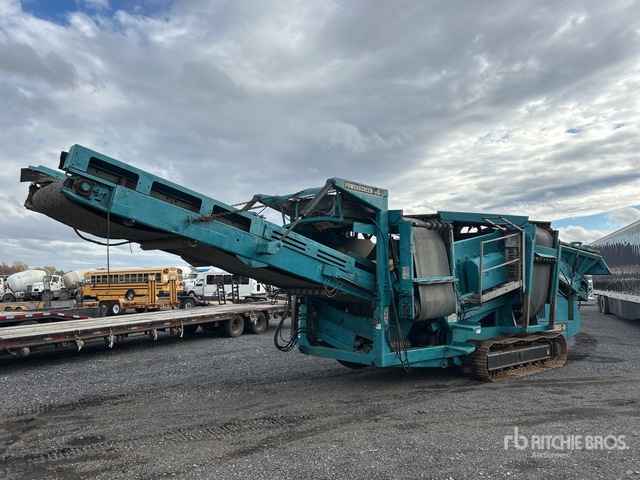 2007 Powerscreen Warrior 1400 Tracked Screen Plant | Ritchie Bros ...