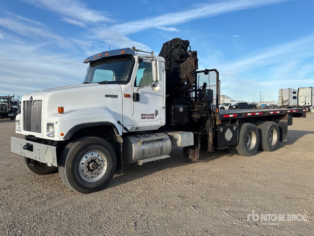 1990 Hiab 260AWW Knuckle Boom on 2007 International Paystar 5500i 6x4 ...