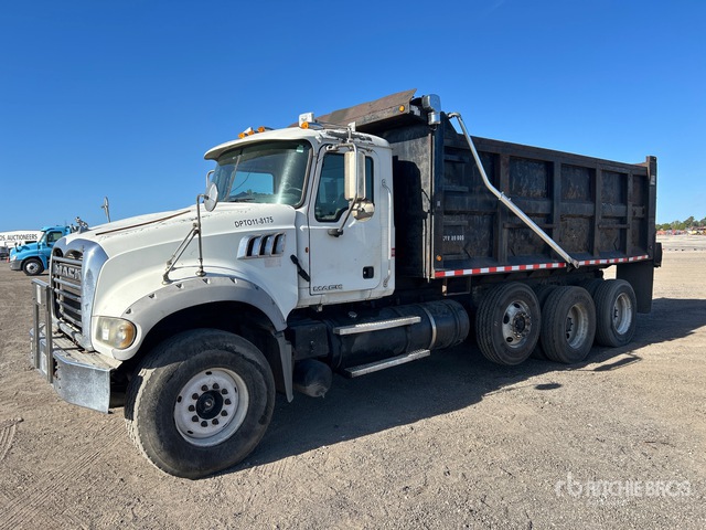 2010 Mack GU713 8x4 Tri/A Dump Truck | Ritchie Bros. Auctioneers