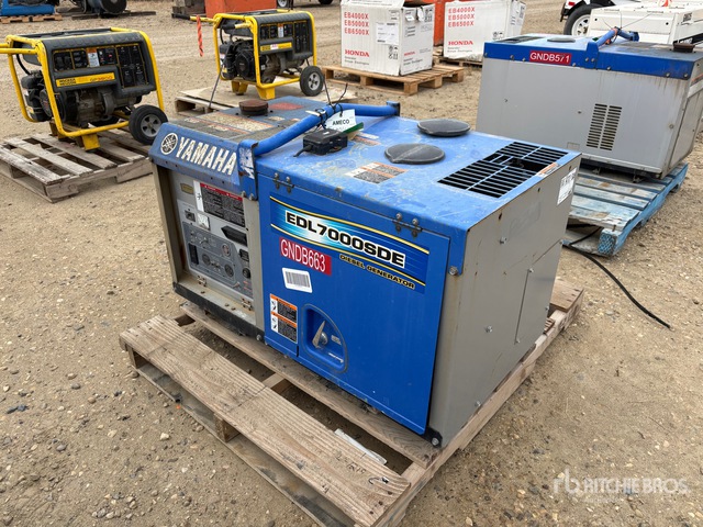 Yamaha EDL7000SDE Generator Set | Ritchie Bros. Auctioneers