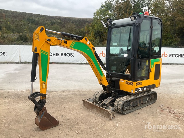 2019 JCB 16C-1 Mini Excavator | Ritchie Bros. Auctioneers