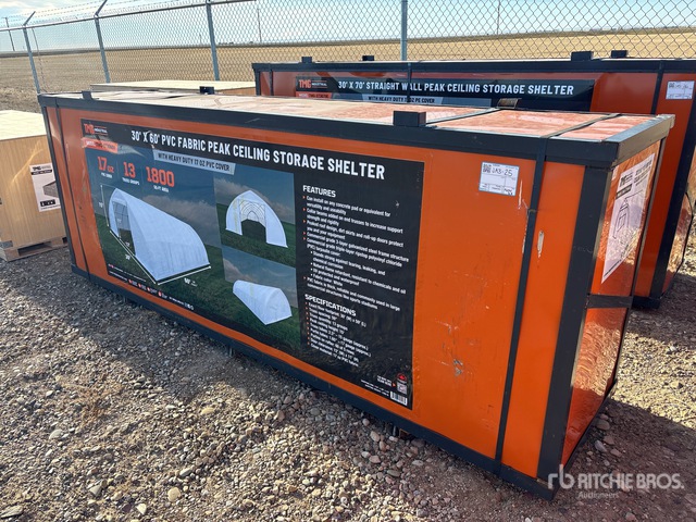 TMG ST3060V 30 ft x 60 ft Storage Building (Unused) | Ritchie Bros ...
