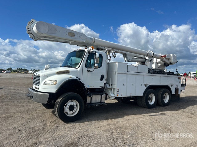 2010 Altec AM60E 60 ft on 2010 Freightliner M2 106 6x6 Bucket Truck ...