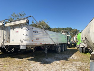 2011 Travis 31 ft Tri/A Aluminum Quarter Frame End Dump Trailer in ...