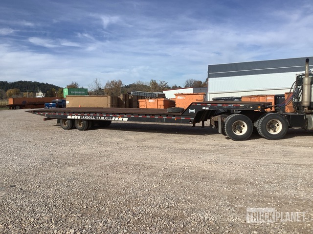 1994 Landoll 317E 47 ft T/A Flatbed Trailer in Whitewood, South Dakota ...