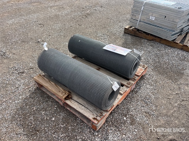 Quantity of (2) 3.3 ft x 98 ft Galvanized Welded Wire Mesh | Ritchie ...