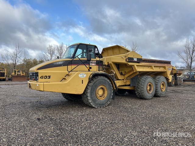 2005 Cat 740 Ejector Articulated Dump Truck | Ritchie Bros. Auctioneers