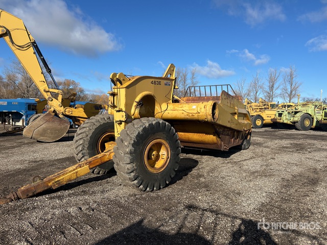 1966 Cat 463C 4 Tire Cable Pull Scraper | Ritchie Bros. Auctioneers