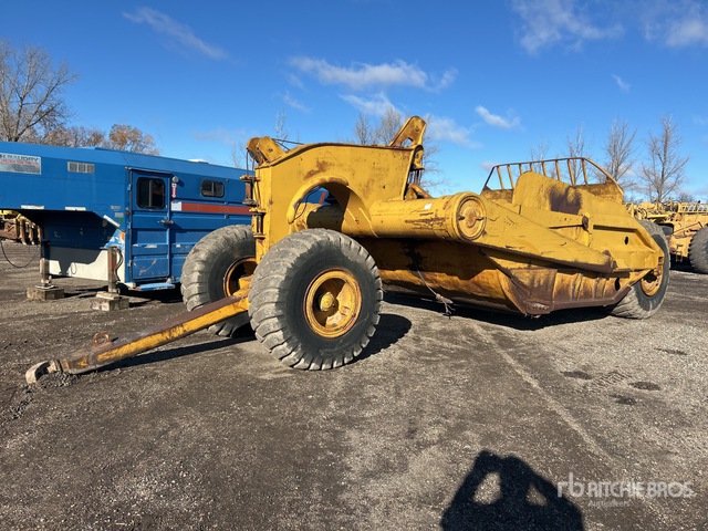 1965 Cat 463C 4 Tire Cable Pull Scraper | Ritchie Bros. Auctioneers