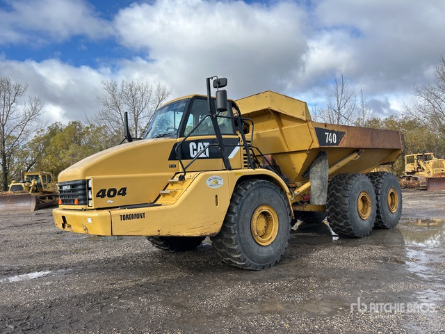 2007 Cat 740 Articulated Dump Truck | Ritchie Bros. Auctioneers