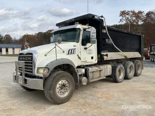 2018 Mack GU713 8x4 Tipper Truck | Ritchie Bros. Auctioneers