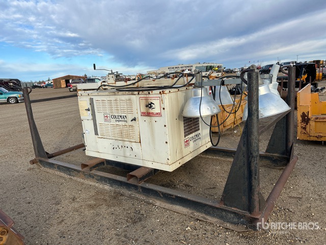 Terex Coleman 20 kW Skid Mounted Light Tower | Ritchie Bros. Auctioneers