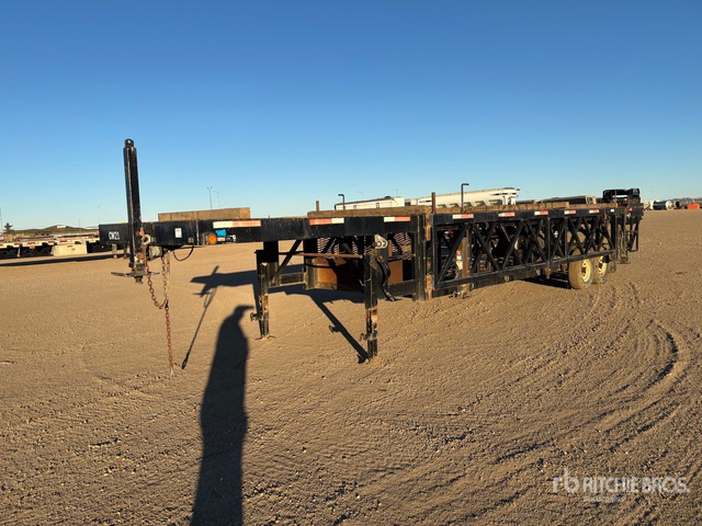2008 Ubuilt 36 ft T/A Catwalk Trailer Divers - Remorque pour pétrole et ...