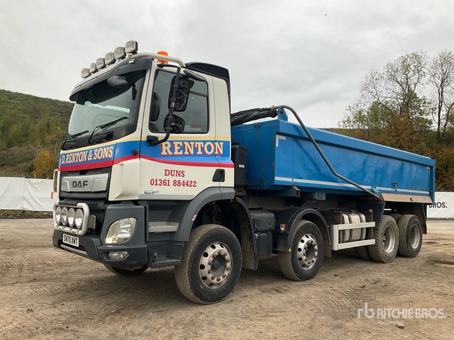 2020 DAF CF 450 8x4 Tipper Truck | Ritchie Bros. Auctioneers