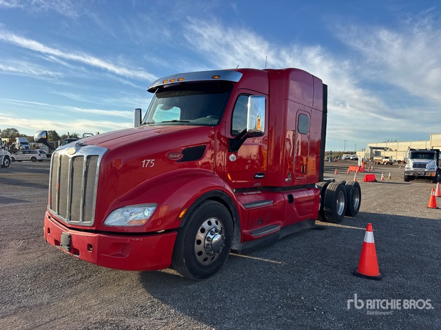 2019 Peterbilt 579 6x2 T/A Sleeper Truck Tractor | Ritchie Bros ...