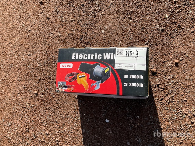 3000 lb 12 V Winch (Unused) | Ritchie Bros. Auctioneers