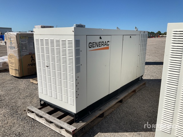2012 Generac QT10068AVAC 100 kW Skid-Mounted Stand-By Generador ...