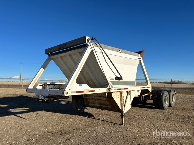 2003 Castleton T/A B-Train Lead Belly Dump Trailer | Ritchie Bros ...