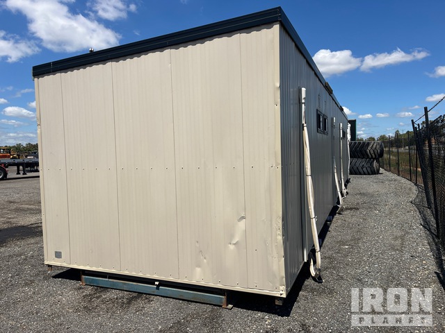 Ausco 14.4 m x 3.27 m Skid-Mounted Portable Camp Building in Adelaide ...