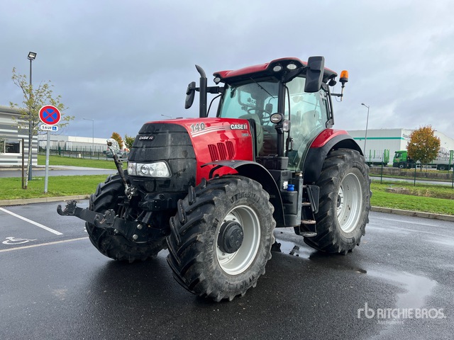 2018 Case IH Puma 140 4x4 Tracteur Agricole 4WD Tractor | Ritchie Bros ...