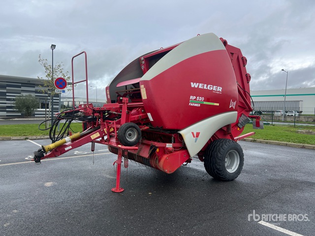 2005 Lely Welger RP520 Farmer Presse A Balles Rondes Sur Essieu S/A ...