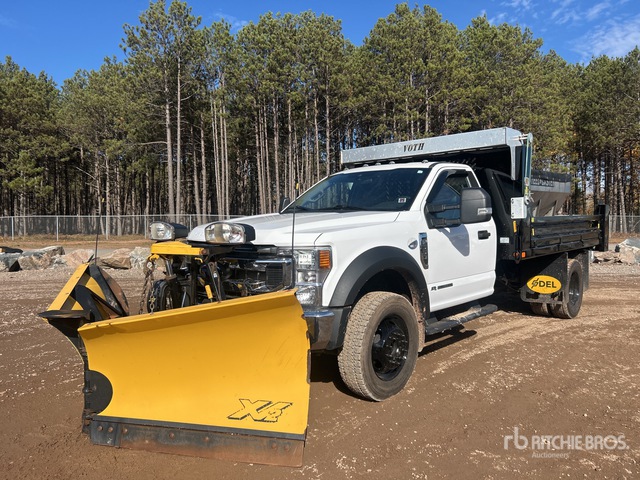 2021 Ford F-550 4x4 Snow Plow Truck | Ritchie Bros. Auctioneers