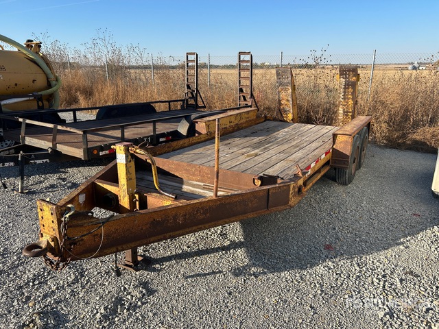 1998 Belshe 16 ft T/A Equipment Trailer | Ritchie Bros. Auctioneers