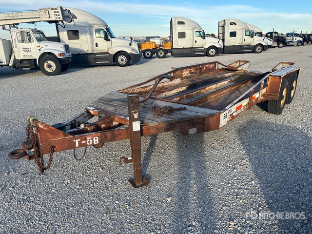1991 Belshe 19 ft T/A Equipment Trailer | Ritchie Bros. Auctioneers