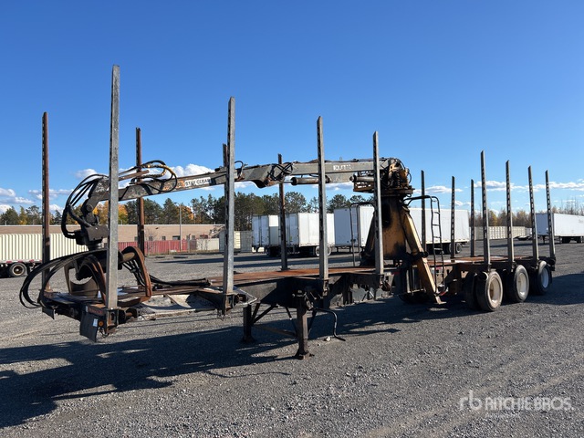 46 ft Tri/A Self-Loading Log Trailer | Ritchie Bros. Auctioneers